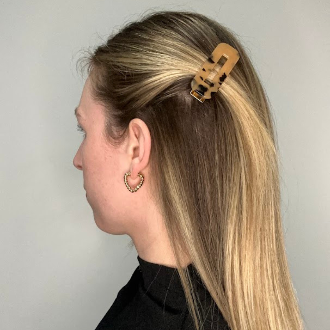 Barrette tortoise – Mademoiselle Ellégance